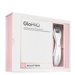BeautyBio GloPRO️ At-Home Microneedling Tool + 4 Attachment Heads: Face, Eye, Lip & Body. Restores volume and maximizes skincare benefits