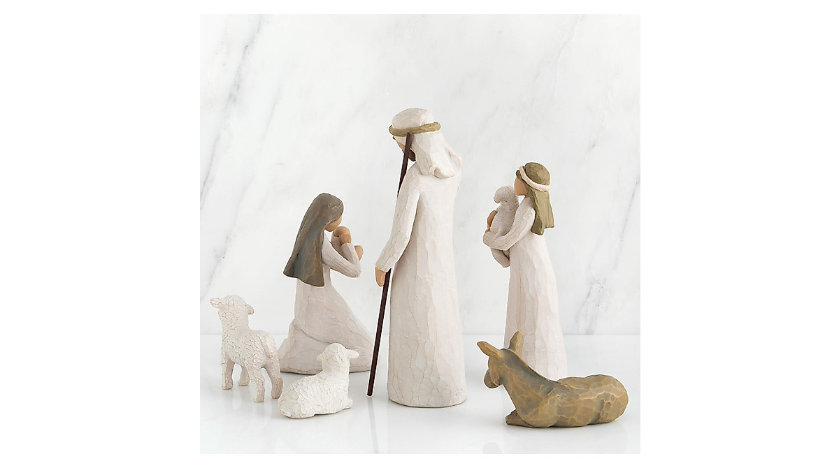 Willow Tree Nativity Set - Classic Hand-Painted Christmas Figures