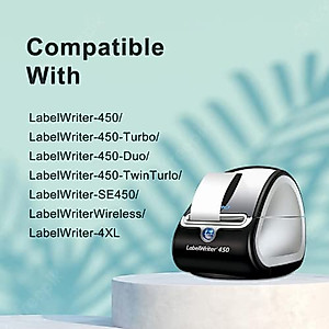 LEMERO 8 Pack Compatible with DYMO 30256 Large Postage Shipping Labels 2-5/16 inch x 4 inch (59mm x 101mm) - for DYMO Labelwriter 450 Turbo, 450 Duo, 450, 4XL and More