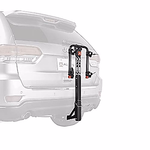 Allen Sports Deluxe 2-Bike Hitch Mount Rack , Silver/Black (522RR)