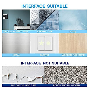 Glow in The Dark Stars for Ceiling, 1049PCS Wall Stickers Inculding Moon and Stars Decor, Glow in The Dark Wall Decals for Kids Room