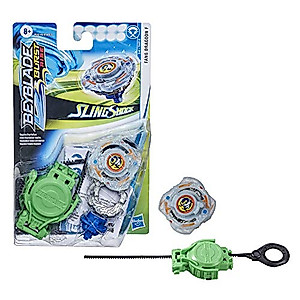 Beyblade Burst Rise Slingshock Fang Dragoon F Starter Pack -- Left-Spin Battling Top Toy and Right/Left-Spin Launcher, Ages 8 and Up