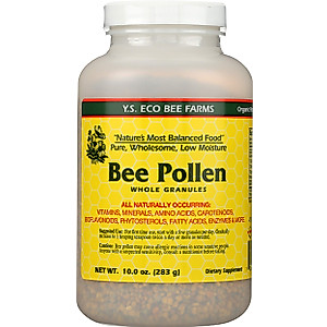 Bee Pollen - Low Moisture Whole Granulars - 10 oz