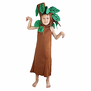 Petitebella Tree Children Costume 4-14y (Brown, 4-6year)