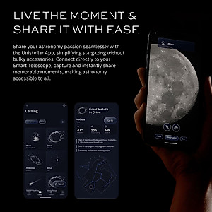 Limited-Time Special Bundle: UNISTELLAR EQUINOX 2 Smart & Digital Telescope + UNISTELLAR Genuine Backpack - Beginners and Experienced Users - iPhone and Android Compatible - 114mm Aperture…
