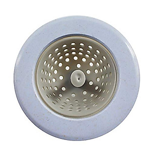 BNYZWOT Kitchen Silicone Sink Strainer Garbage Disposal Strainer Sink Drain Catcher Plug Drain Cover Kitchen Sink Basket for Kitchen Sinks Silicone Beige Pink Blue Green 4 Pack