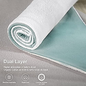 Termichy Baby Bandana Drool Bibs - 8Pack Organic Cotton Baby Bibs for Teething & Drooling Unisex Boys Girls