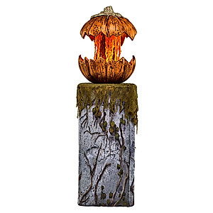 Spirit Halloween 3.8 Ft Gourdo Animatronic | Decorations | Animated | Halloween Decor | Plays Sounds