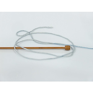 Lot of 8 Skeins Ice Yarns Alara Batik (50% Cotton) Yarn Blue Shades Light Grey Light Cream