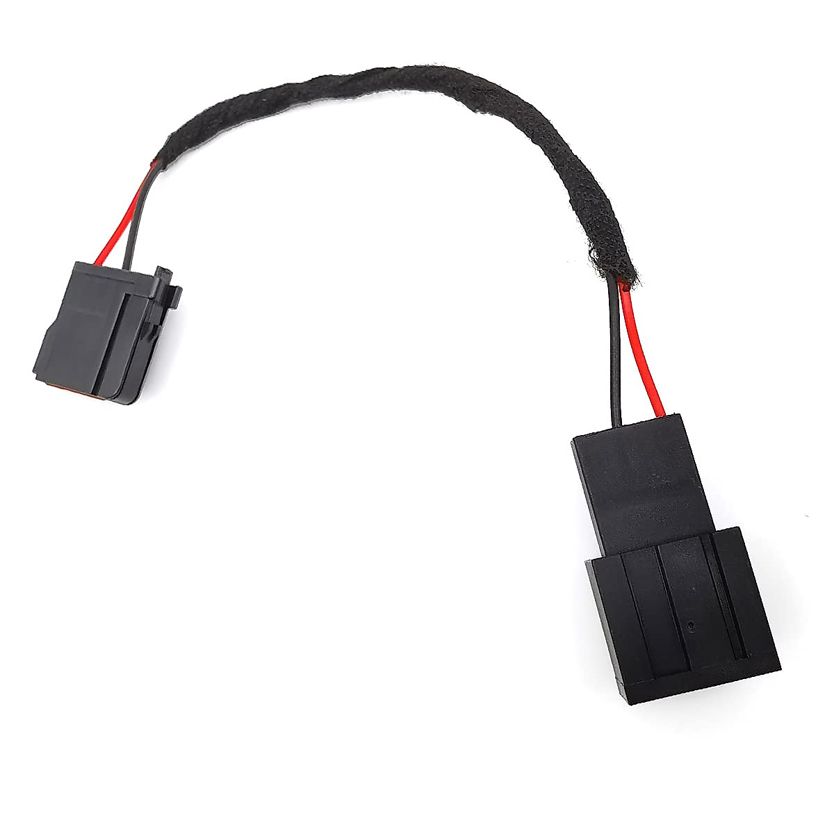 DEVMO Power Adapter Harness Compatible with 2015 Ford C-MAX Edge Expedition Explorer F-150 Fiesta Flex Transit SYNC 2 to SYNC 3 Support A-pple Carplay (GEN 1) USB Media Hub Black and Red