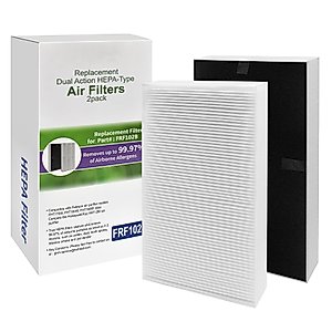 2-Pack Replacement Filter U hrf201b H13 hepa filter Compatible with Febreze FRF102B, FHT190W and Honeywell tabletop & tower models HHT270, HHT270W, HHT290 Series