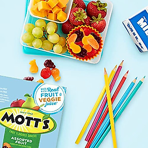 Mott's Fruit Flavored Snacks, Assorted Fruit, Pouches, 0.8 oz, 40 ct