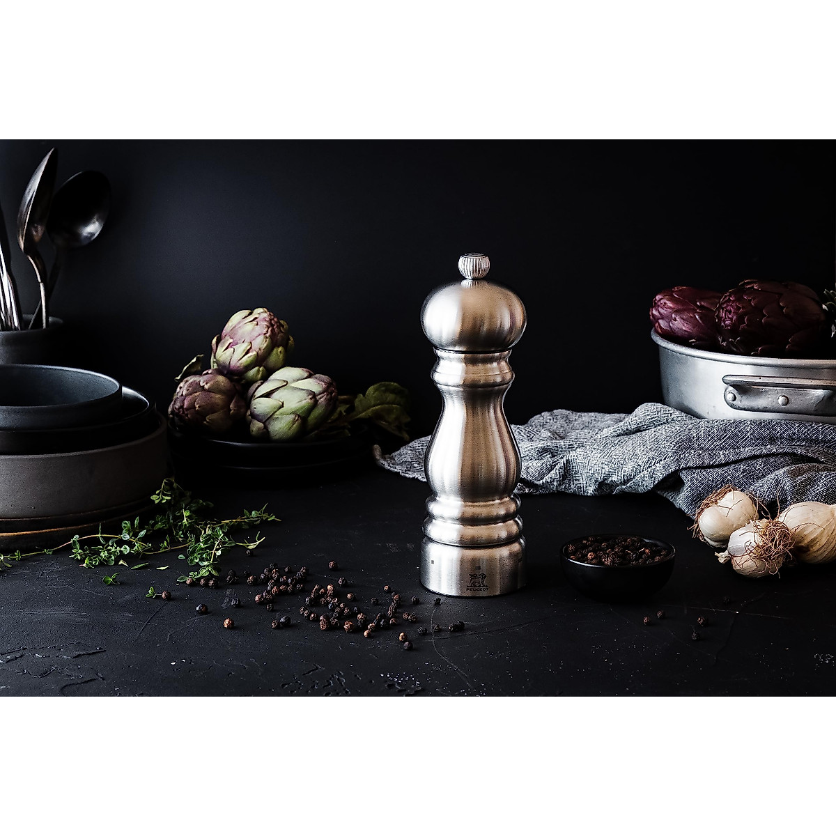 "Peugeot Paris Chef u'Select Stainless Steel 18cm - 7"" Pepper Mill" (32470)