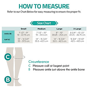 Royfa compression socks for Women and Men, 15-20 mmHg support Sock for All-Day Wear, Sports Performance circulator compression sock - Great For Running, active, sport, athletic. (Medium, Blue)