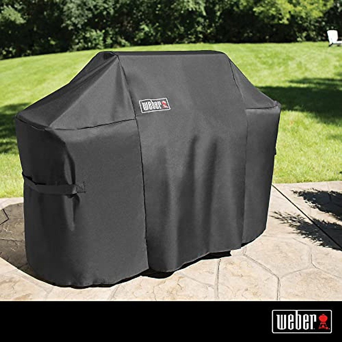 Weber Summit 400 Series Premium Grill Cover, Heavy Duty and Waterproof, Fits Grill Widths Up To 66 Inches