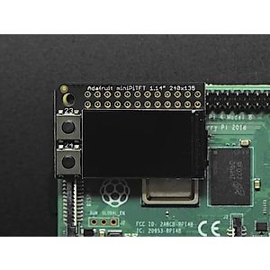 Mini PiTFT - 135x240 Color TFT Add-on for Raspberry Pi Ada 4393