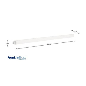 Franklin Brass Replacement -towel Bar, Clear -bathroom -towel Holder, -bathroom Accessories, 662318 24 Inch