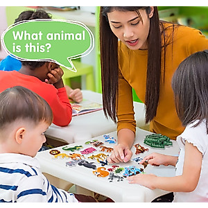 Craftstory Animals Felt Board Stories for Toddlers, Felt Animals Figures Toys Arts and Crafts Sensory Gifts for Classroom Storytelling School Daycare Supplies (Jungle)