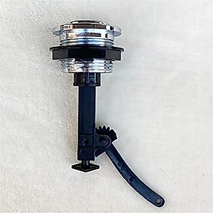 MXIAOXIA Button Toilet Single Button Flush Toilet Seat Tank Valve Single Lever Bathroom Toilet Water Switch