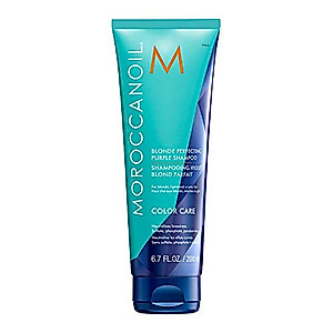 Moroccanoil Blonde Perfecting Purple Shampoo, 6.7 Fl Oz