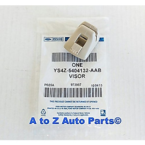 Ford TAN Sun Visor Retainer Clip OEM
