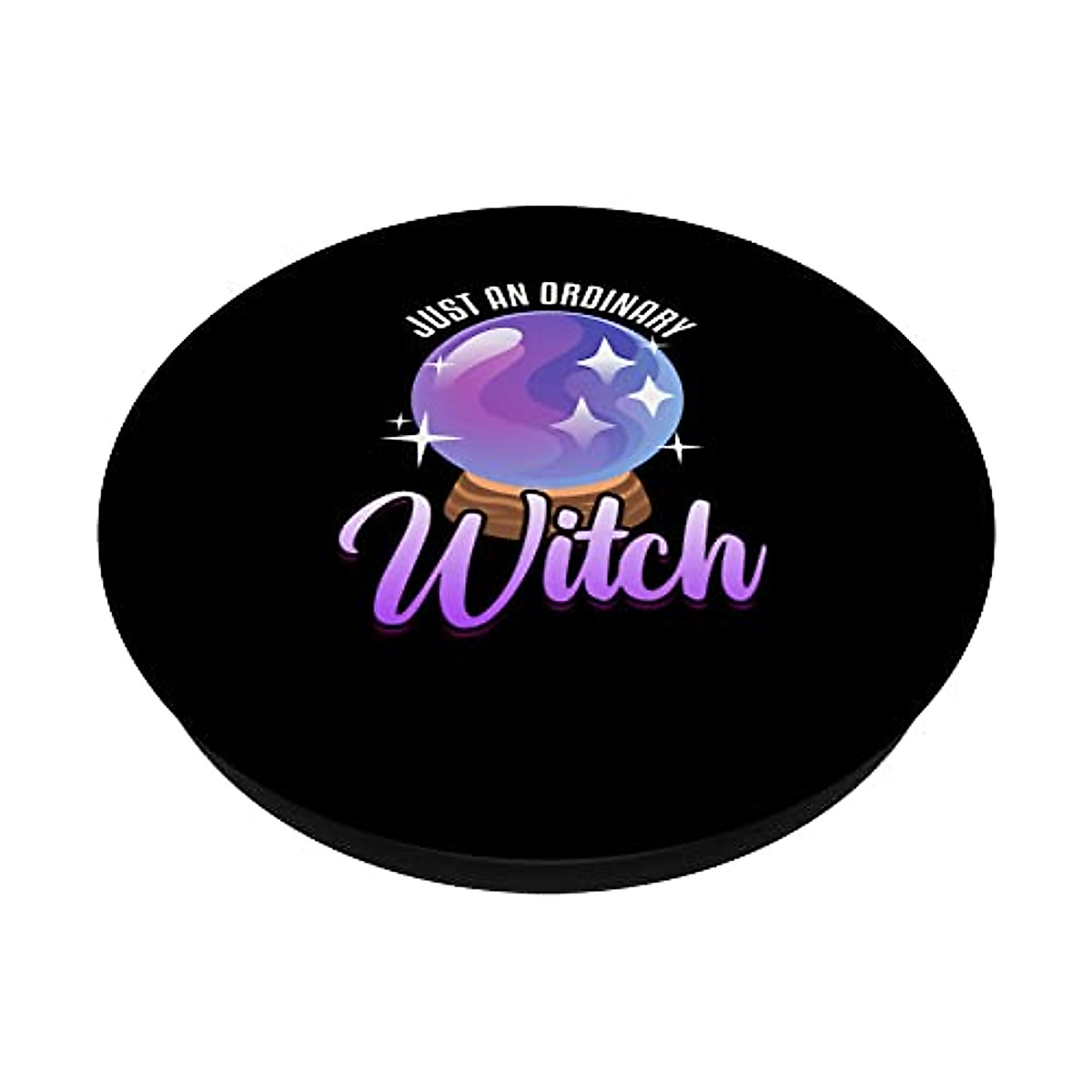 Just An Ordinary Witch Glass Device Crystal Ball PopSockets Swappable PopGrip