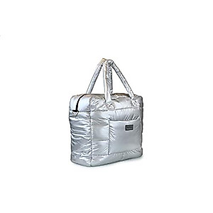 7AM Voyage Baby Diaper Bag - Plaza Large Light, Stylish, Water Repellent Nappy Bag with Padded Straps Organizer Pocket and Portable Changing Mat/Pads for Baby