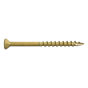 Grip-Rite PrimeGuard Plus No. 9 S X 2.5 in. L Star Bugle Head Deck Screws 25 lb 360 pk - Case of: 1