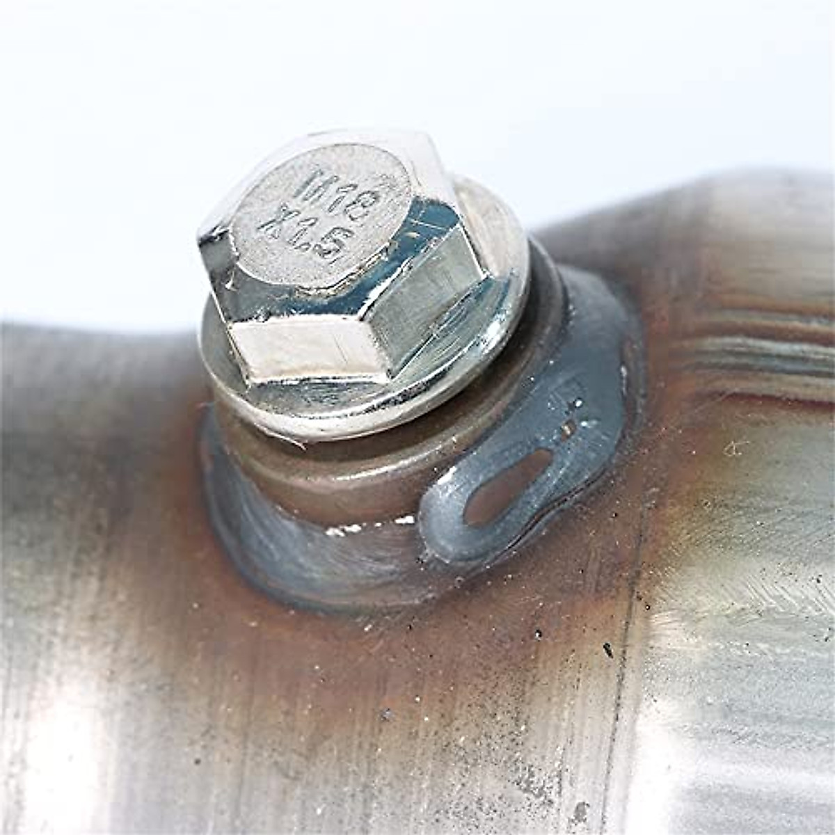 BONILORA EPA 2.5" Inlet/Outlet Universal Catalytic Converter Stainless Steel & O2 Port