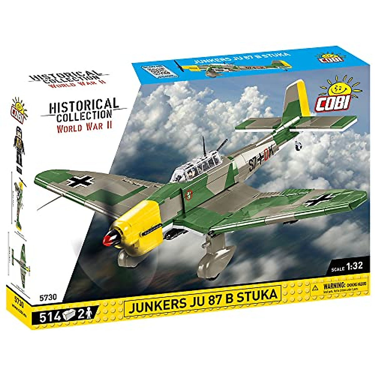 COBI Toys Historical Collection War War II Junkers Ju 87 B Knock Plane