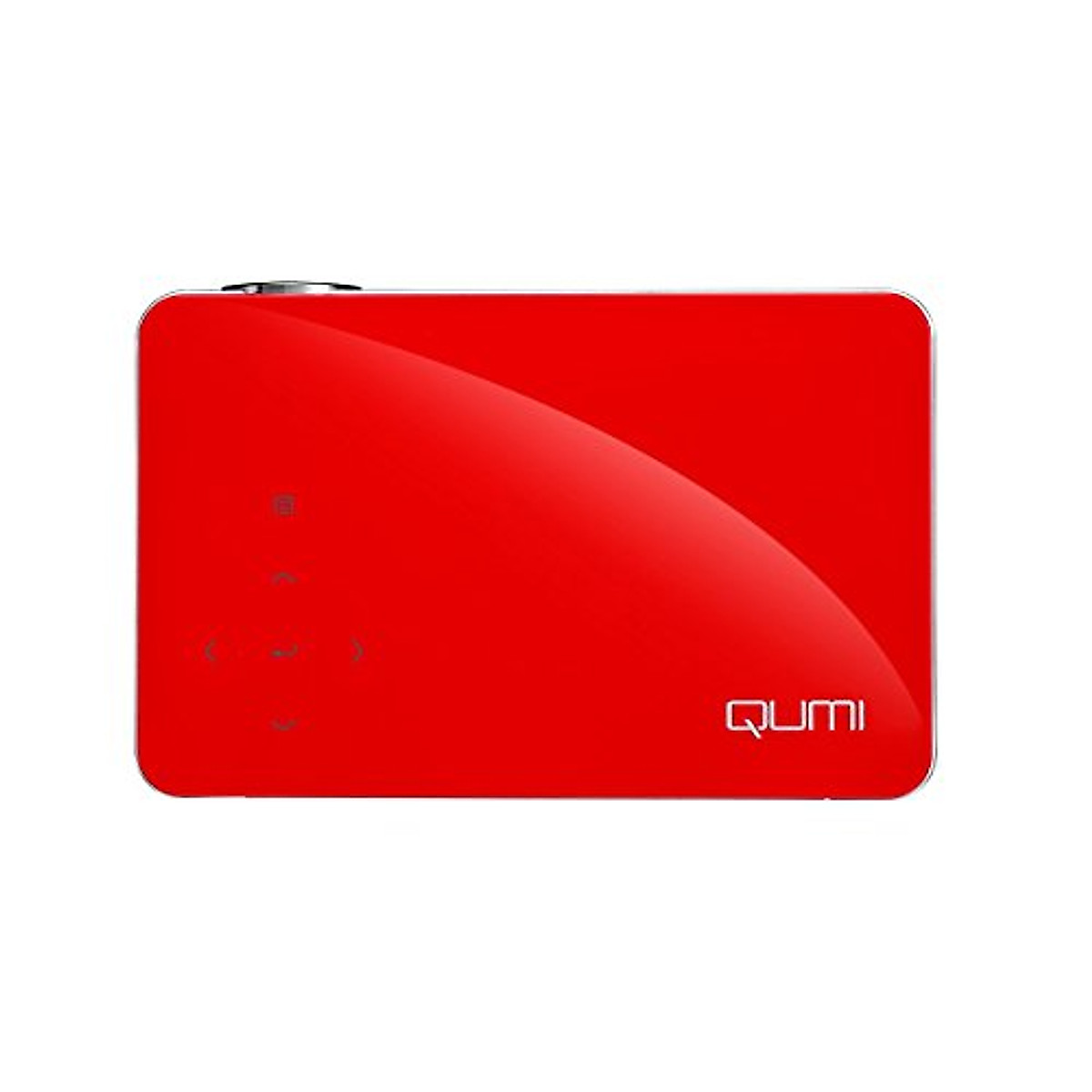 Vivitek Qumi Q5 500 Lumen WXGA HD 720p HDMI 3D-Ready Pocket DLP Projector with 4GB Memory (Red)