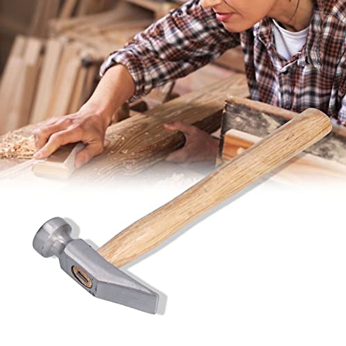 Wood Handle Hammer Shoe Upper Hammer Repairing Making Shoe Tool All Steel Handicraft Hammer