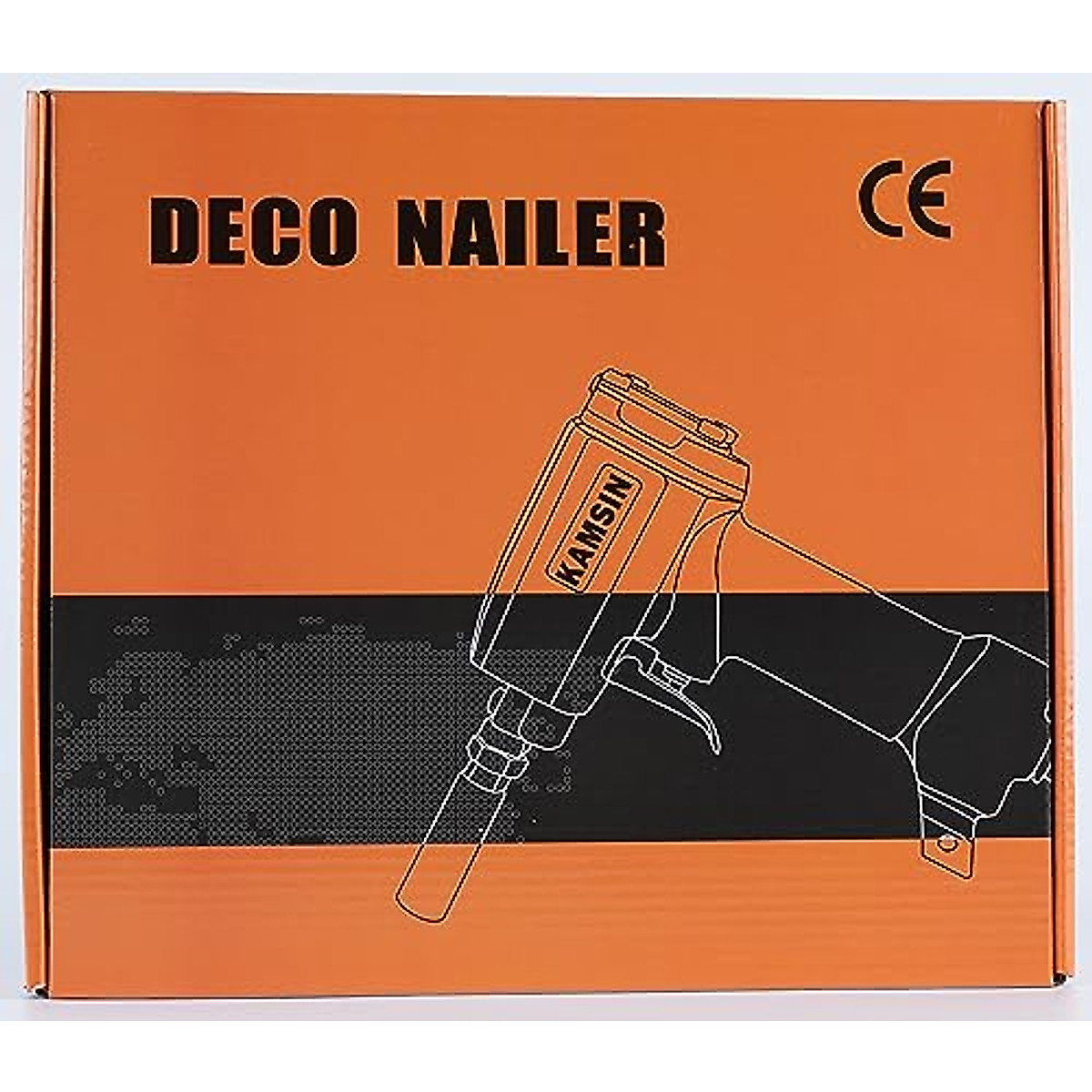 KAMSIN #1170 Pneumatic Decorative Nailer 11.7mm(7/16-Inch) Head Diameter Air Power Tack Nail Gun Finish Nailer for Upholstering, Leather Cover of Sofaofa (1170 Deco Tack Nail Gun)