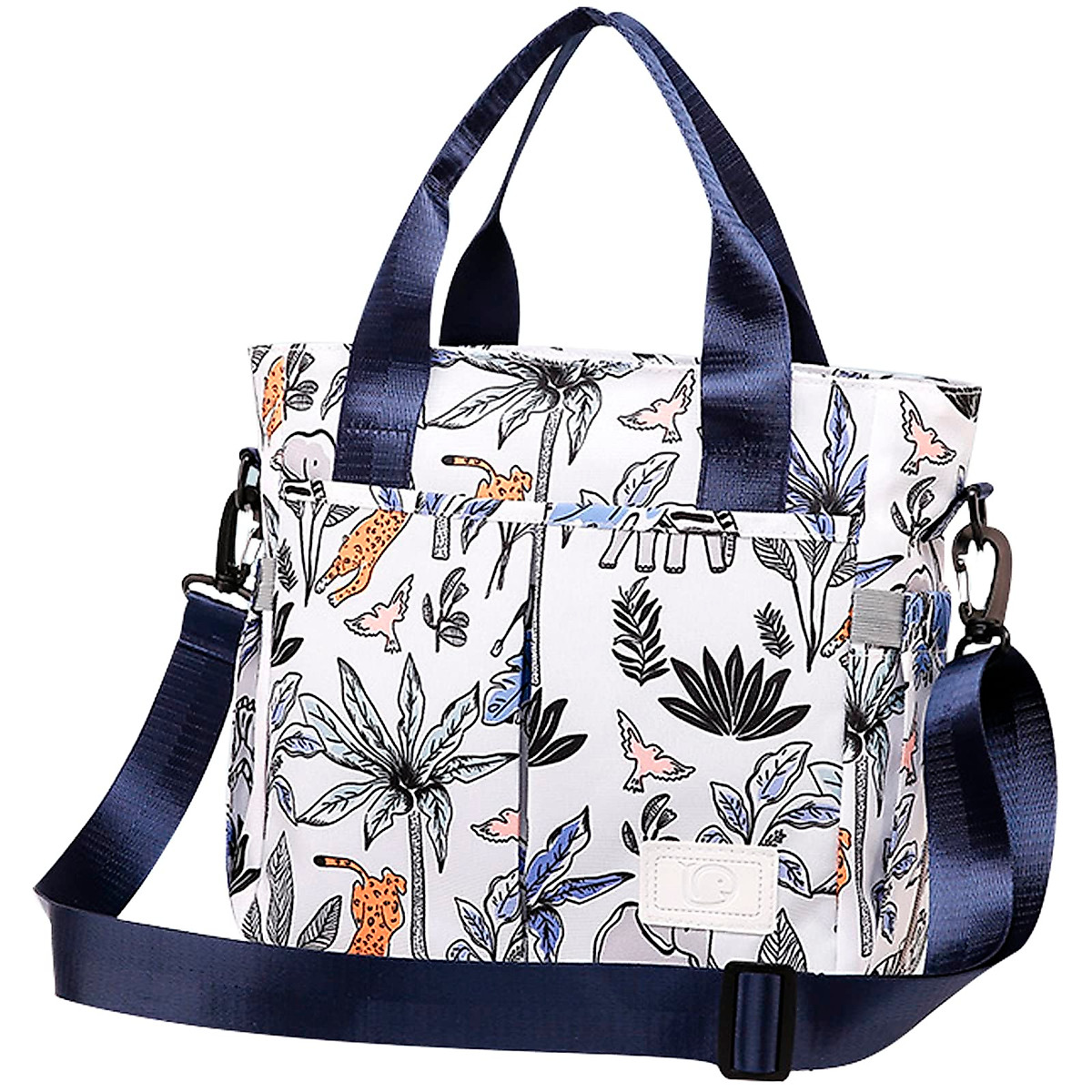 GUANGCAIJIA Baby Diaper Bag Large Shoulder Tote Organizer for Girls Cute Newborn Hospital Dad Mom Travel Nursery Handbag (pink)