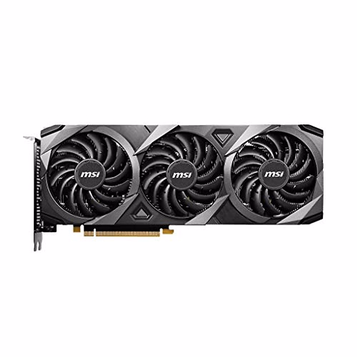 MSI Gaming GeForce RTX 3060 12GB 15 Gbps GDRR6 192-Bit HDMI/DP PCIe 4 Torx Triple Fan Ampere OC Graphics Card (RTX 3060 Ventus 3X 12G OC)