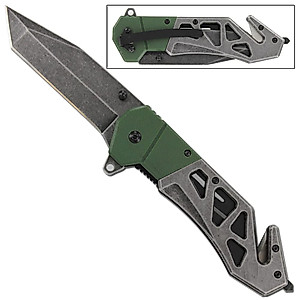Radical Warfare Hunting Open Folding Pocket Knife Outdoor Survival Hunting Knife for Camping by Survival Steel
