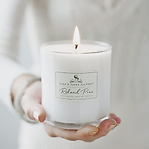 Soap & Paper Factory Roland Pine 9.5 oz Large Soy Candle