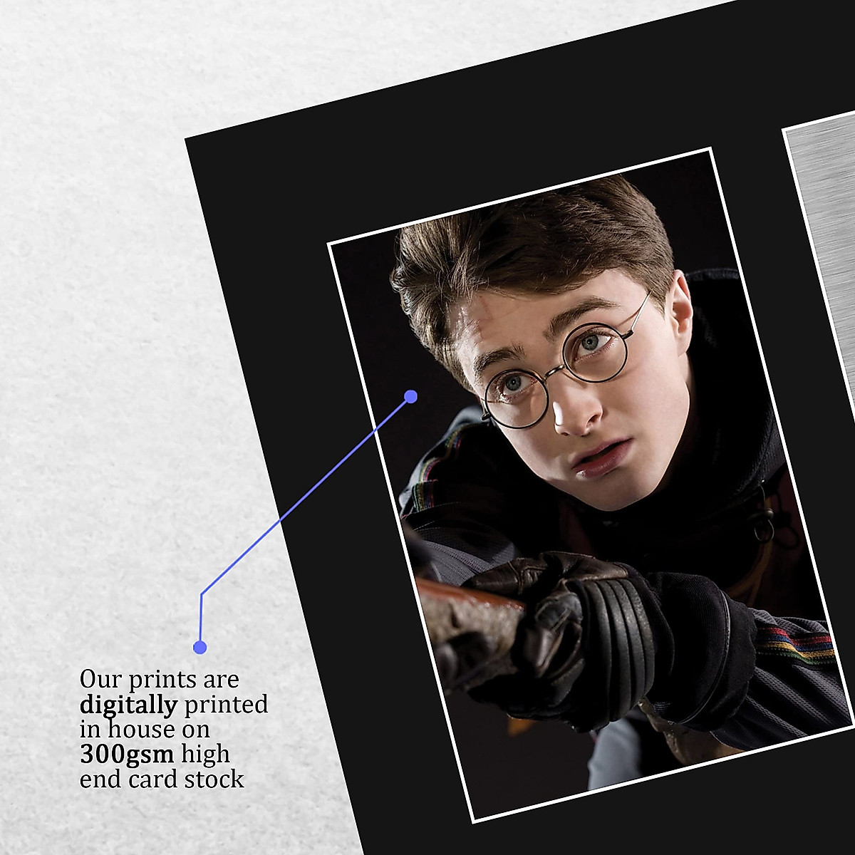 HWC Trading Daniel Radcliffe USL Signed Printed Autograph Harry Potter Gifts Print Photo Picture Display - US Letter Size