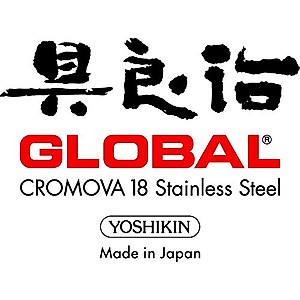 Global GS-7-4 inch, 10cm Paring Spear Knife, 4 inch, Stainless Steel