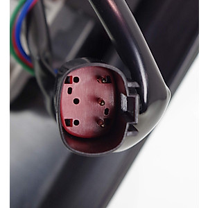 Kool Vue Passenger Side Power Mirror for Ford Transit Connect 2011-2013 With Spotter Glass Textured Built From October 4 2010