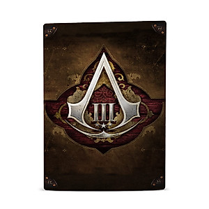 Head Case Designs Officially Licensed Assassin's Creed Freedom Edition III Graphics Vinyl Faceplate Gaming Skin Decal Compatible With Sony PlayStation 5 PS5 Disc Edition Console & DualSense Controller