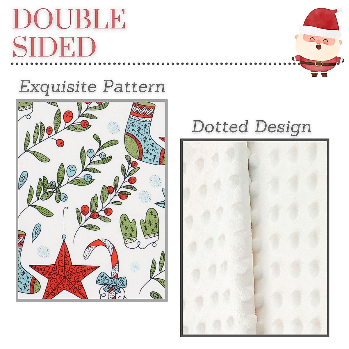 Giggle Angel Halloween Baby Plush Minky Blanket Double Layer with Dotted Backing for Baby Girl or Baby Boy (Halloween 1)