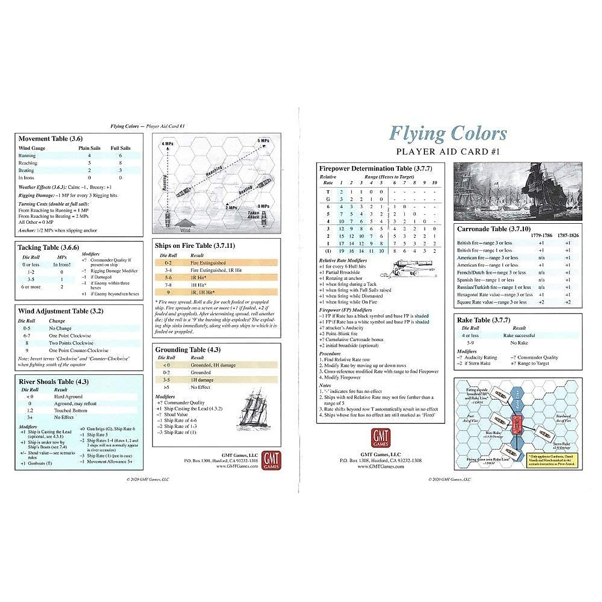 GMT: Flying Colors, Fleet Actions in The Age of Sail, Deluxe 3rd Edition
