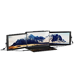 Mobile Pixels Portable Monitor 15.6" Duex Float Portable Stacked Monitor, Full HD IPS Touchscreen USB C/HDMI Laptop Screen Extender …