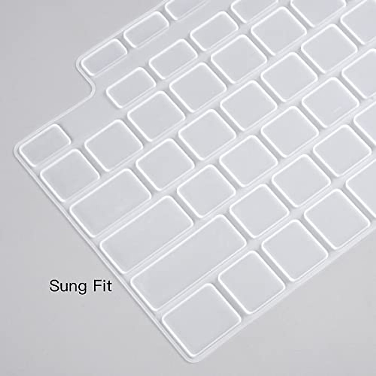 Keyboard Cover for 2023 2022 ASUS TUF Gaming F15 FX507ZM FX507ZC FX507VU / A15 FA507NU / A16 FA617NS / TUF Dash 15 FX517ZM, TUF Gaming F17 FX707 / A17 FA707 FA707RM 17.3" Gaming Laptop -Clear