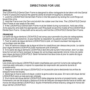 Dental Dam Frame - LOCKnFOLD
