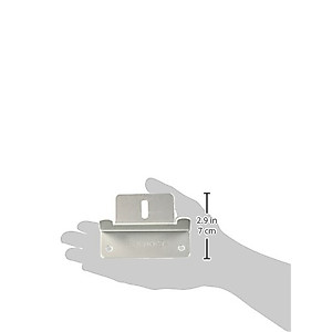 Renogy Solar Panel Mounting Z Brackets Lightweight Aluminum Corrosion-Free Construction for RVs, Trailers, Boats, Yachts, Wall and Other Off Gird Roof Installation, one set of 4 Units,Gray