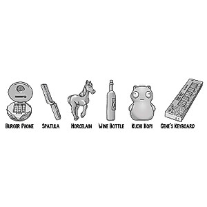 Clue Bobs Burgers Board Game | Themed Bob Burgers TV Show Clue Game | Officially Licensed Bob's Burgers Game | Solve The Mystery in This Unique Clue take on The Classic Board Game