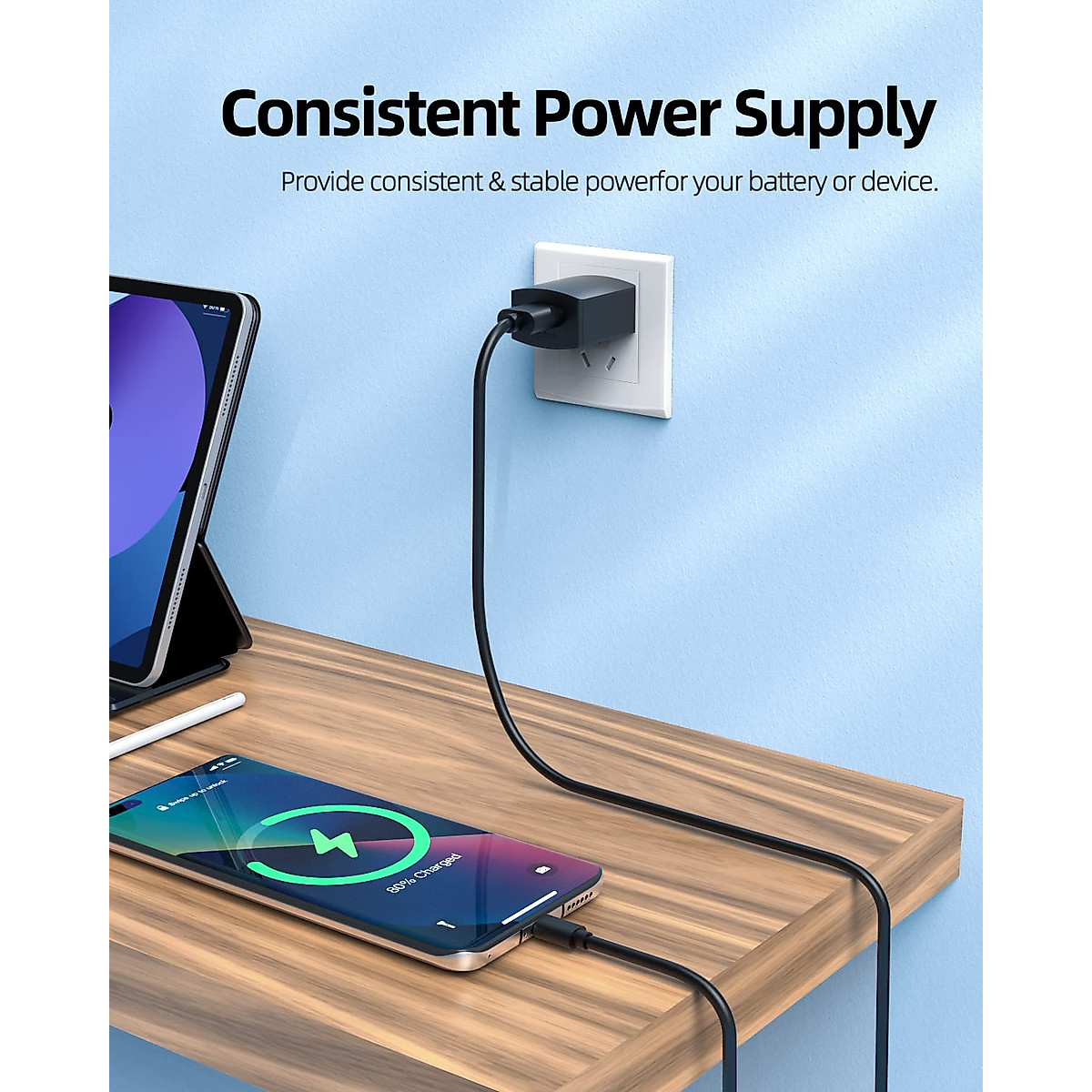 Micro USB Charger Fit for Ultimate Ears UE MegaBoom 3 Boom 2 3 Blast Roll 2 Mini Boom MegaBlast WonderBoom 1 2 Wonder Boom Portable Bluetooth Speaker Power Supply Adapter Cord