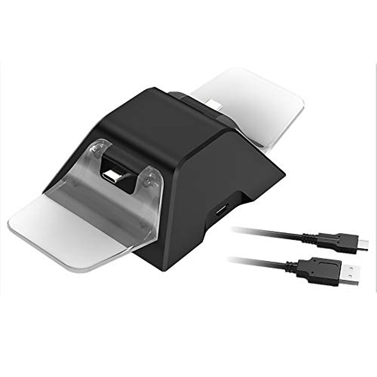 NewBull Charger for PS5 Controllers, Controller Charging Dock with LED Display Dual Charger Compatible with PS5 Controller